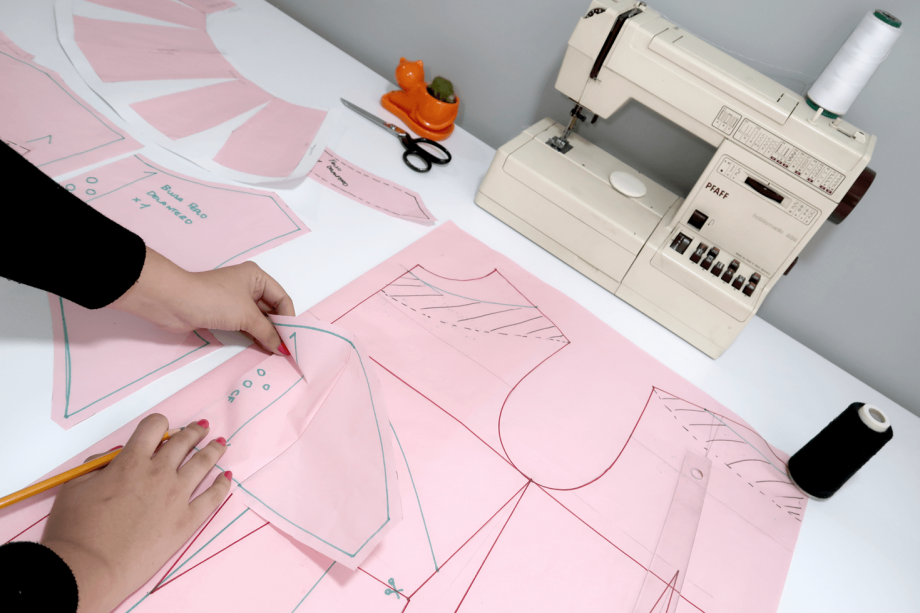 Curso de patronaje de blusas femeninas en línea para principiantes