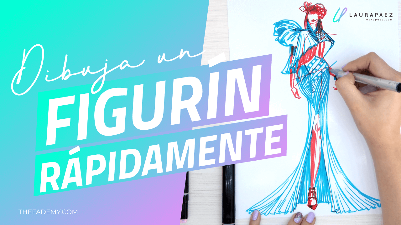 Dibuja Un Figurín De Moda Rápidamente Video Tutorial Laura Páez
